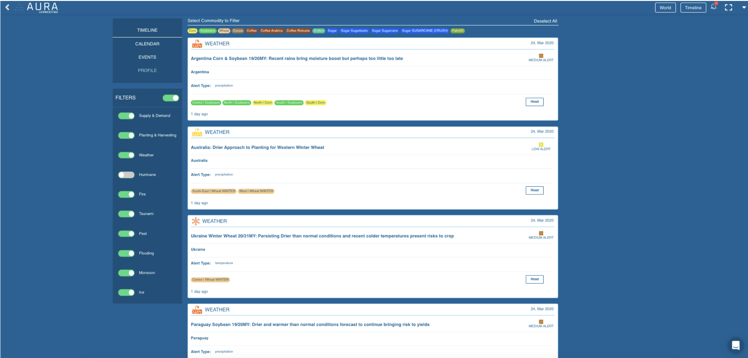 Aura Commodities - Your Smart Commodity Assistant